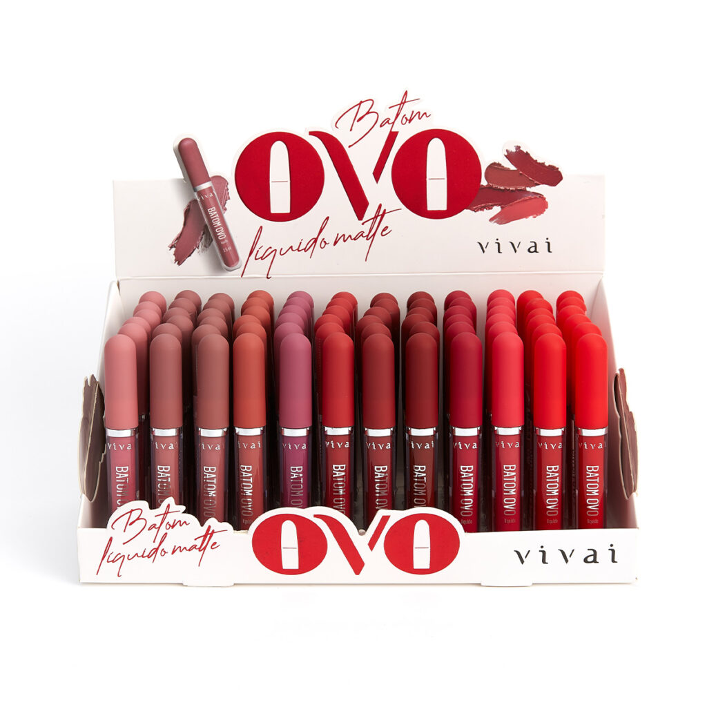 Batom Ovo Líquido - Vivai Cosméticos