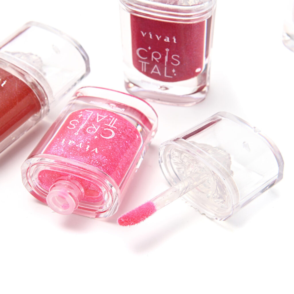 Gloss Glitter Cristal - Vivai Cosméticos