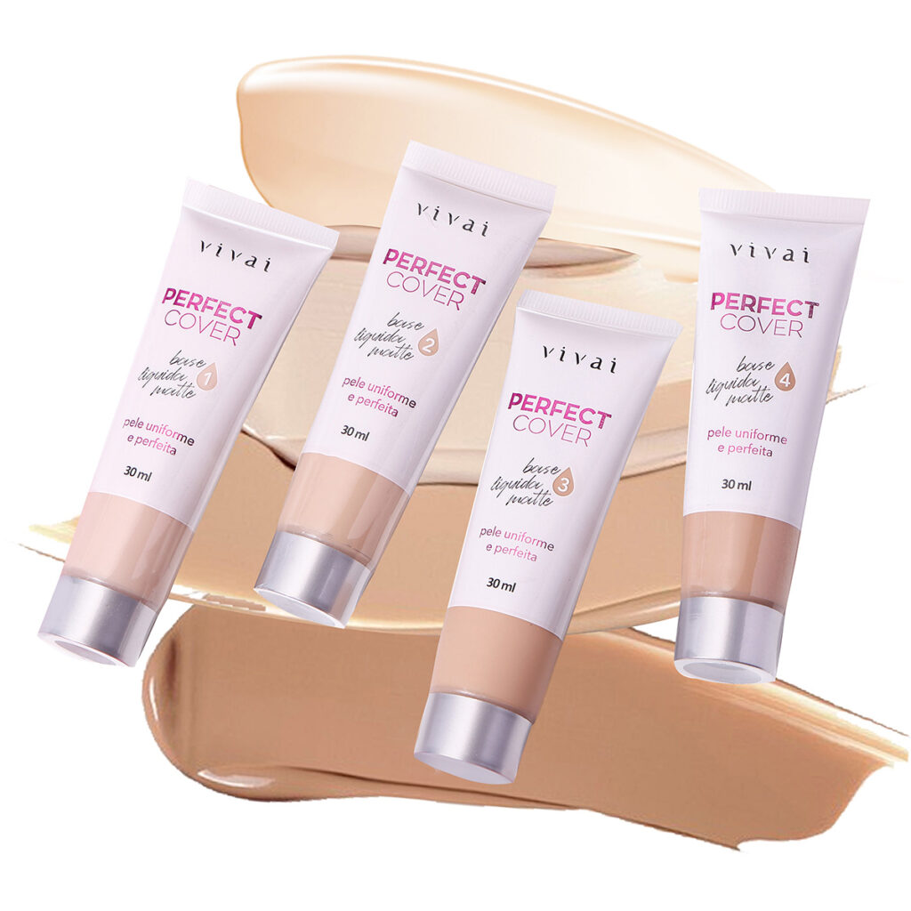 Base Líquida Perfect Cover - Vivai Cosméticos